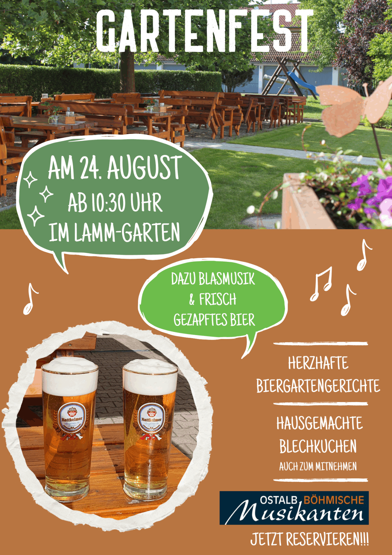 Gartenfest - Landgasthof Lamm Ebnat